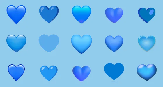 💙 Blue Heart Emoji Copy And Paste - Emoji Stock