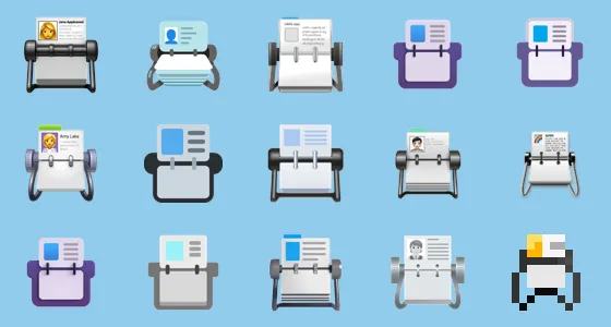 📇 Card Index Emoji Copy And Paste - Emoji Stock