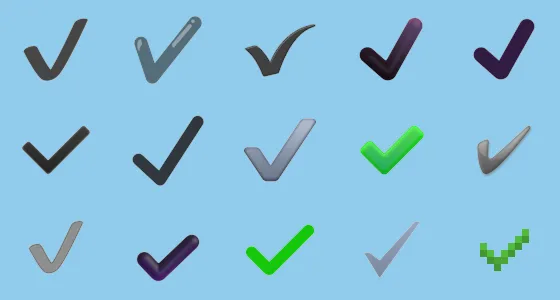 ️ Heavy Check Mark Emoji Copy And Paste - Emoji Stock