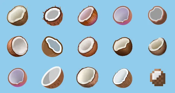 🥥 Coconut Emoji Copy And Paste - Emoji Stock
