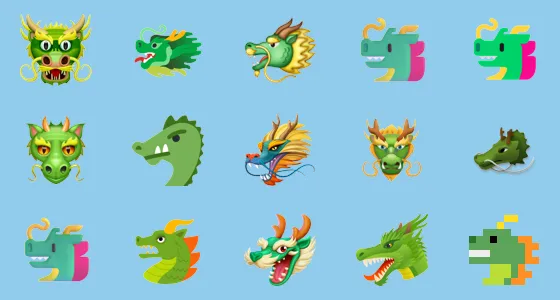🐲 Dragon Face Emoji Copy And Paste - Emoji Stock