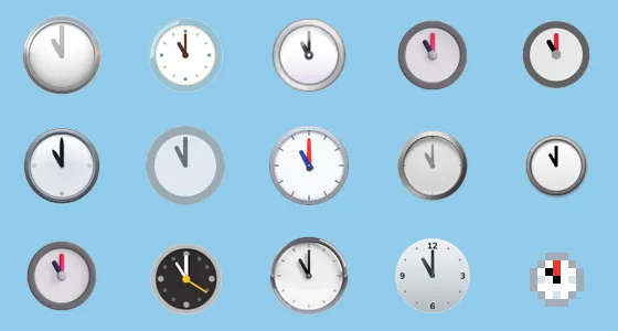🕚 Clock Face Eleven O’Clock Emoji Copy And Paste - Emoji Stock