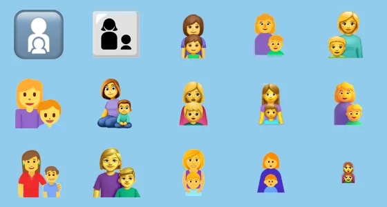 👩‍👦 Family: Woman, Boy Emoji Copy And Paste - Emoji Stock