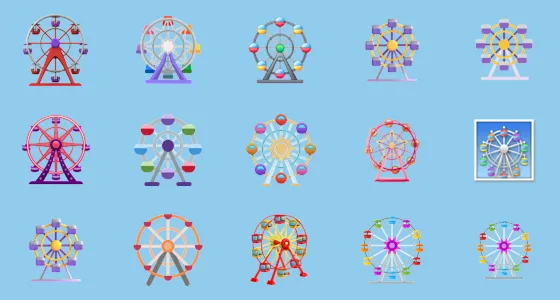 🎡 Ferris Wheel Emoji Copy And Paste - Emoji Stock