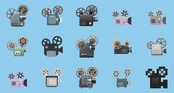 📽️ Film Projector Emoji Copy And Paste - Emoji Stock