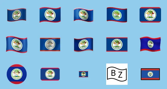 🇧🇿 Flag: Belize Emoji Copy And Paste - Emoji Stock