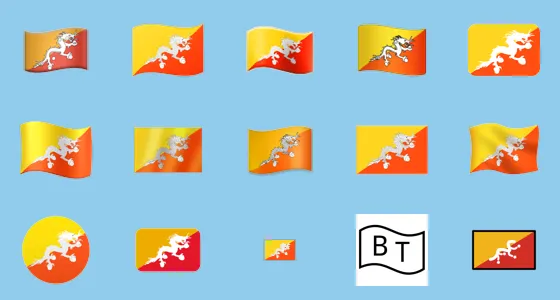 🇧🇹 Flag: Bhutan Emoji Copy And Paste - Emoji Stock