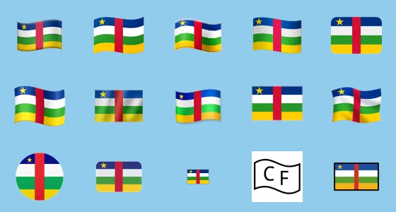 🇨🇫 Flag: Central African Republic Emoji Copy And Paste - Emoji Stock