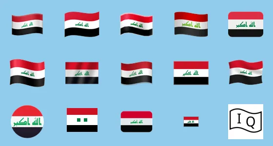 🇮🇶 Flag: Iraq Emoji Copy And Paste - Emoji Stock