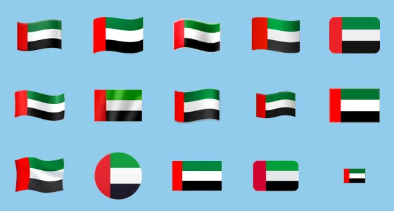 🇦🇪 Flag: United Arab Emirates Emoji Copy And Paste - Emoji Stock