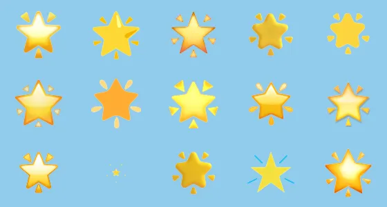 🌟 Glowing Star Emoji Copy And Paste - Emoji Stock