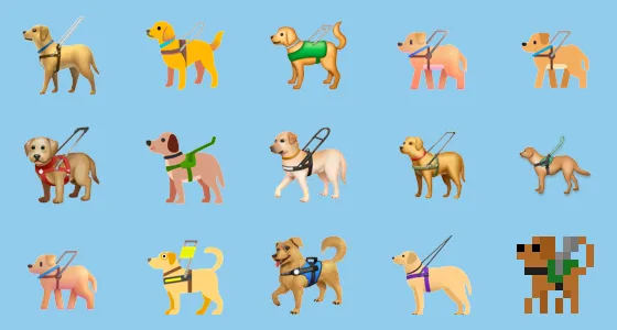 🦮 Guide Dog Emoji Copy And Paste - Emoji Stock