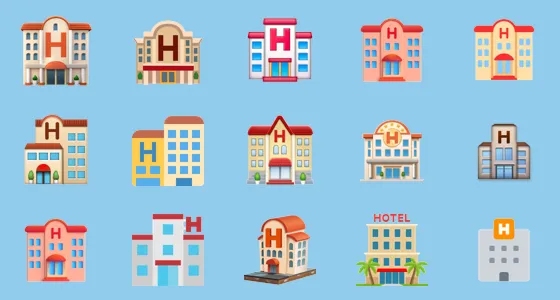 🏨 Hotel Emoji Copy And Paste - Emoji Stock