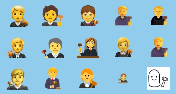 🧑‍⚖️ Judge Emoji Copy And Paste - Emoji Stock