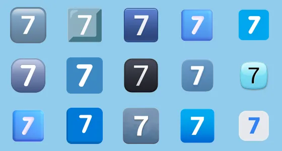 7️⃣ Keycap Digit Seven Emoji Copy And Paste - Emoji Stock
