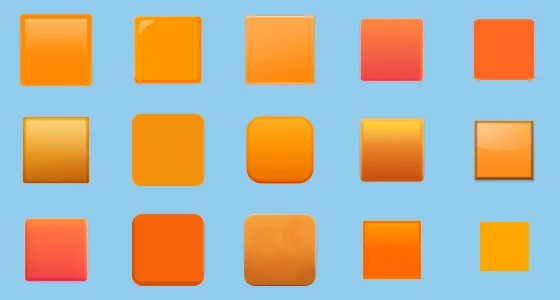 🟧 Large Orange Square Emoji Copy And Paste - Emoji Stock