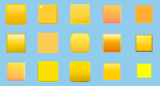 🟨 Large Yellow Square Emoji Copy And Paste - Emoji Stock