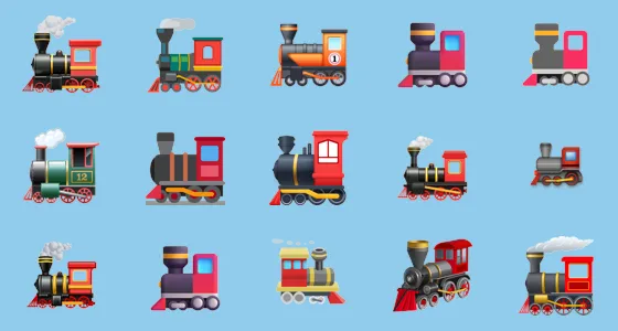 🚂 Steam Locomotive Emoji Copy And Paste - Emoji Stock