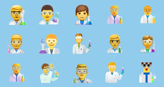 👨‍🔬 Man Scientist Emoji Copy And Paste - Emoji Stock