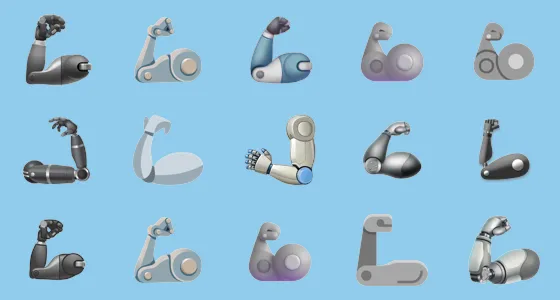 🦾 Mechanical Arm Emoji Copy And Paste - Emoji Stock
