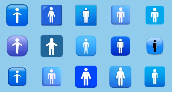 🚹 Mens Symbol Emoji Copy And Paste - Emoji Stock