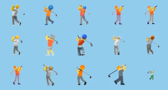 🏌️ Golfer Emoji Copy And Paste - Emoji Stock