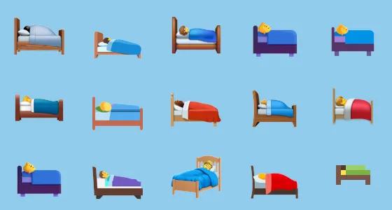 🛌 Sleeping Accommodation Emoji Copy And Paste - Emoji Stock