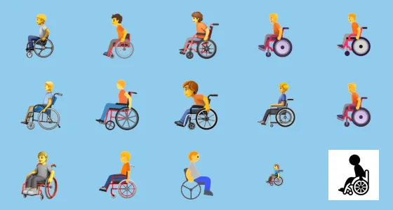 🧑‍🦽 Person In Manual Wheelchair Emoji - Emoji Stock