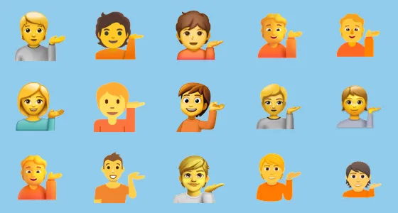 💁 Information Desk Person Emoji Copy And Paste - Emoji Stock