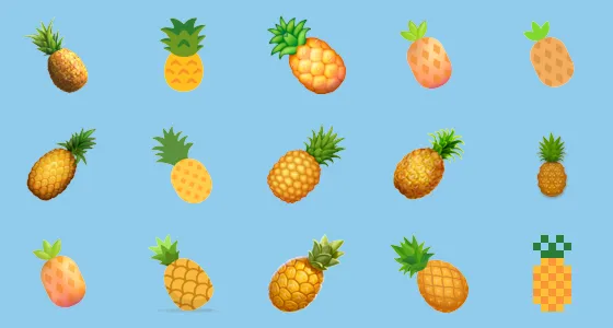 🍍 Pineapple Emoji Copy And Paste - Emoji Stock