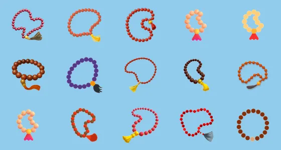 📿 Prayer Beads Emoji Copy And Paste - Emoji Stock