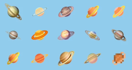 🪐 Ringed Planet Emoji Copy And Paste - Emoji Stock