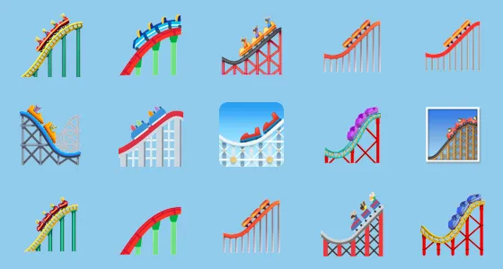 🎢 Roller Coaster Emoji Copy And Paste - Emoji Stock