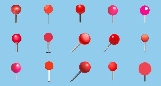 📍 Round Pushpin Emoji Copy And Paste - Emoji Stock