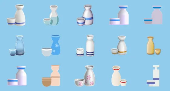 🍶 Sake Bottle And Cup Emoji Copy And Paste - Emoji Stock