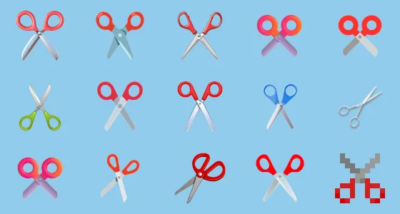 ️ Black Scissors Emoji Copy And Paste - Emoji Stock