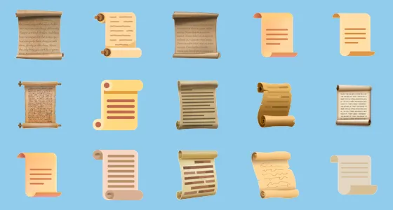 📜 Scroll Emoji Copy And Paste - Emoji Stock