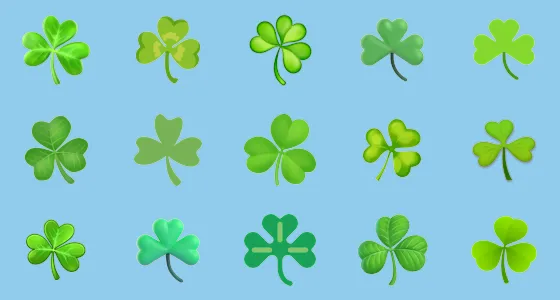 ☘️ Shamrock Emoji Copy And Paste - Emoji Stock