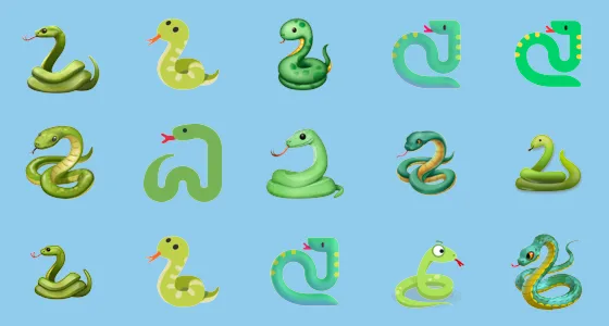 🐍 Snake Emoji Copy And Paste - Emoji Stock