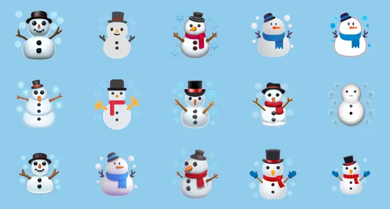 ☃️ Snowman Emoji Copy And Paste - Emoji Stock
