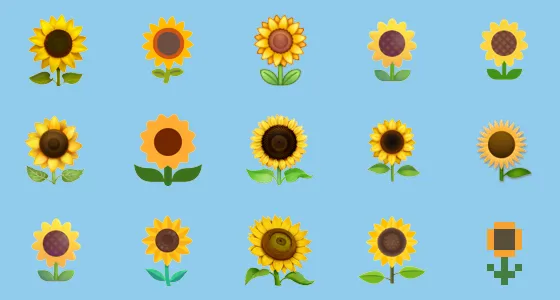 🌻 Sunflower Emoji Copy And Paste - Emoji Stock