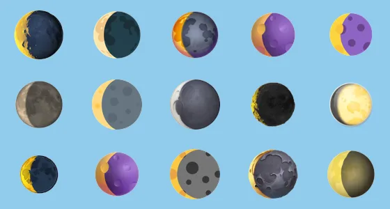 🌘 Waning Crescent Moon Symbol Emoji Copy And Paste - Emoji Stock