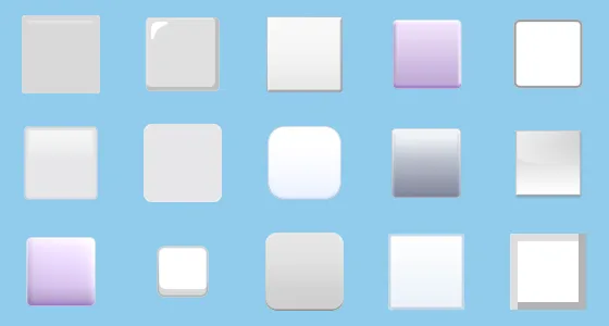 ⬜ White Large Square Emoji Copy And Paste - Emoji Stock