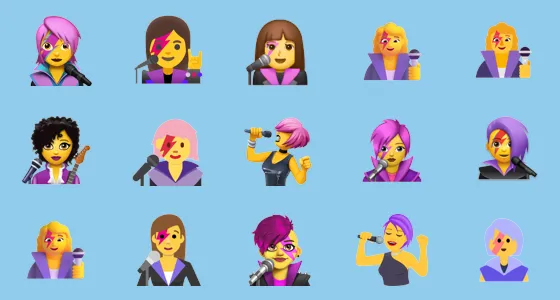 👩‍🎤 Woman Singer Emoji Copy And Paste - Emoji Stock