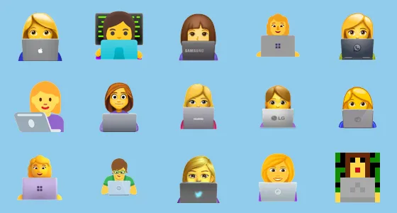 👩‍💻 Woman Technologist Emoji Copy And Paste - Emoji Stock