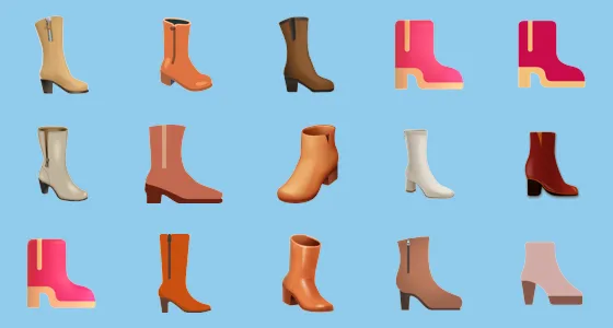 👢 Womans Boots Emoji Copy And Paste - Emoji Stock