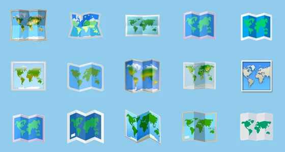 🗺️ World Map Emoji Copy And Paste - Emoji Stock